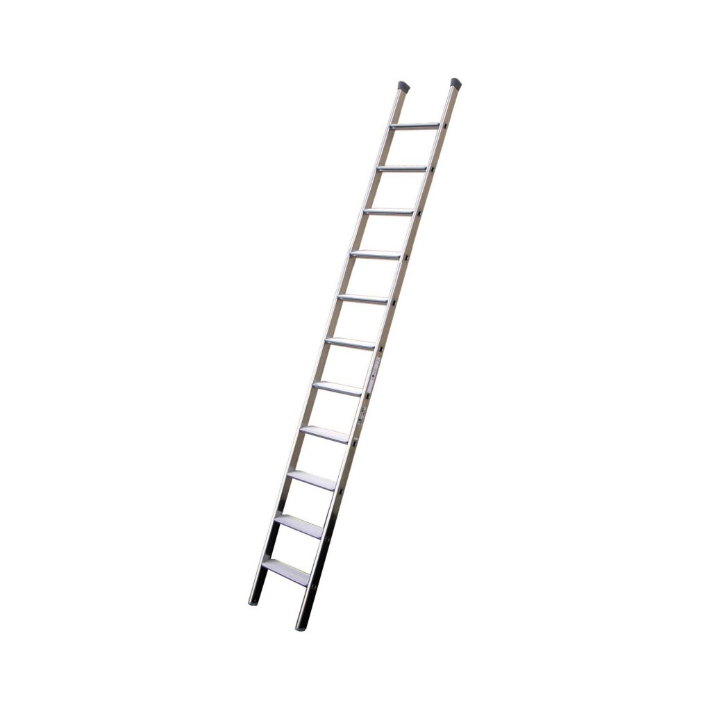 Echelle simple marches plates aluminium longueur 300 Richomme: achat ...